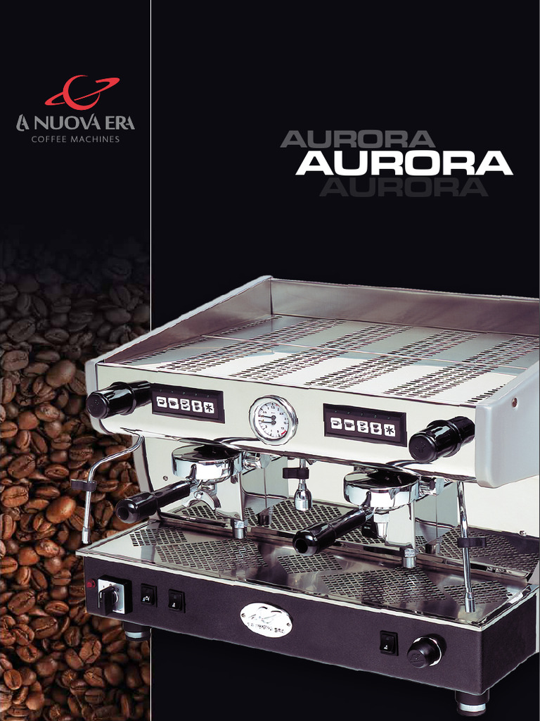 Aurora Coffee Machines Specifications | PDF