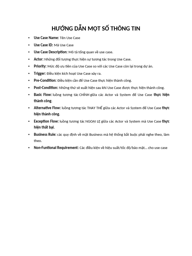 Use Case Specification | PDF