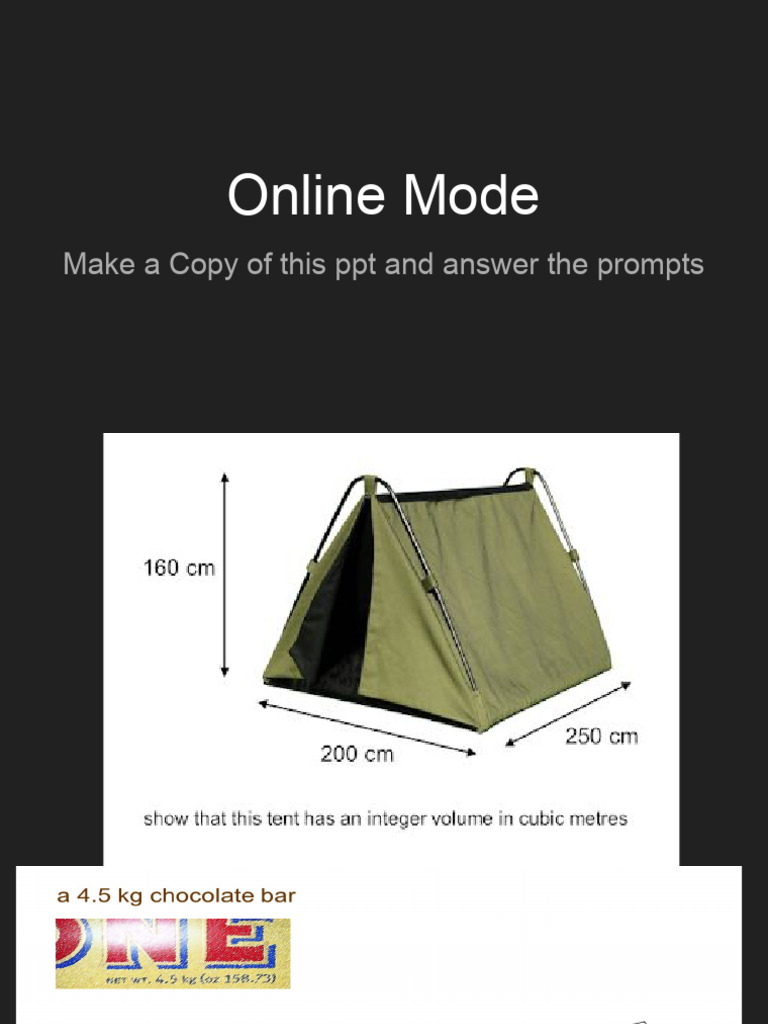 Online Mode - Volume and Surface Area | PDF