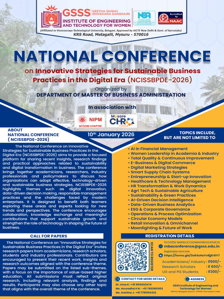 2nd National Conference Poster | PDF