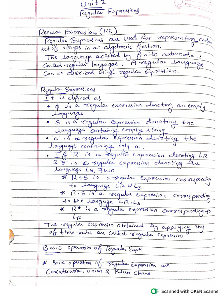 Module 2 Toc Merge | PDF