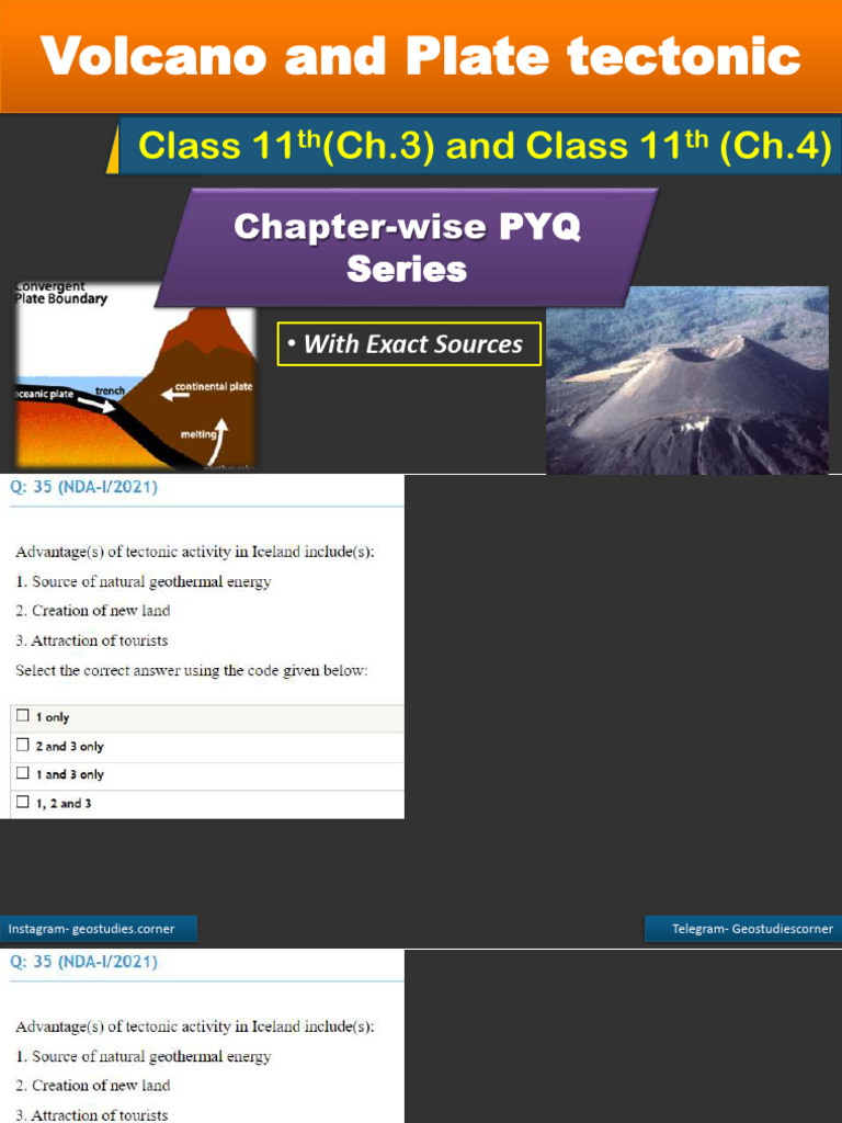 Volcano and Plate Tectonic | PDF | Earth Sciences | Geology