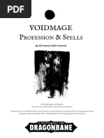 Understanding Void Magic in D&D 5E | PDF | Copyright | License