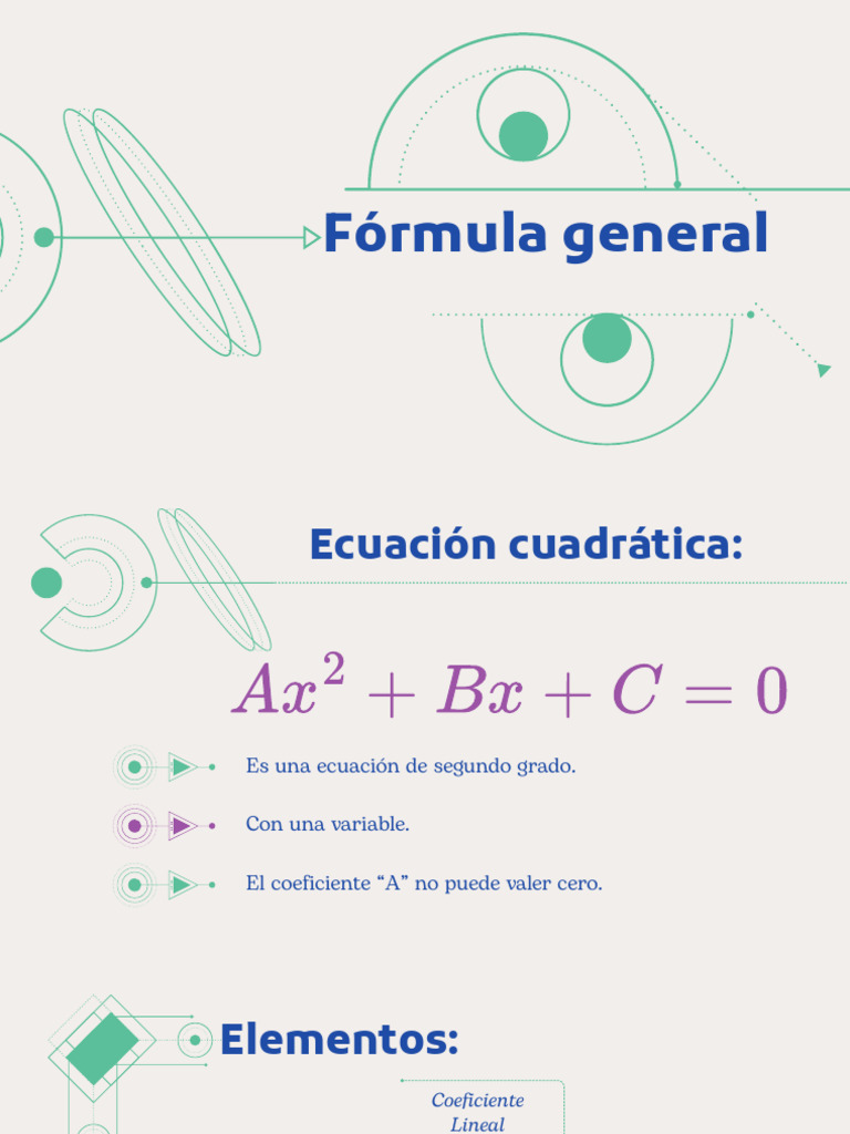 Presentación Fórmula General Colores Fríos Geométrico - 20251208 ...