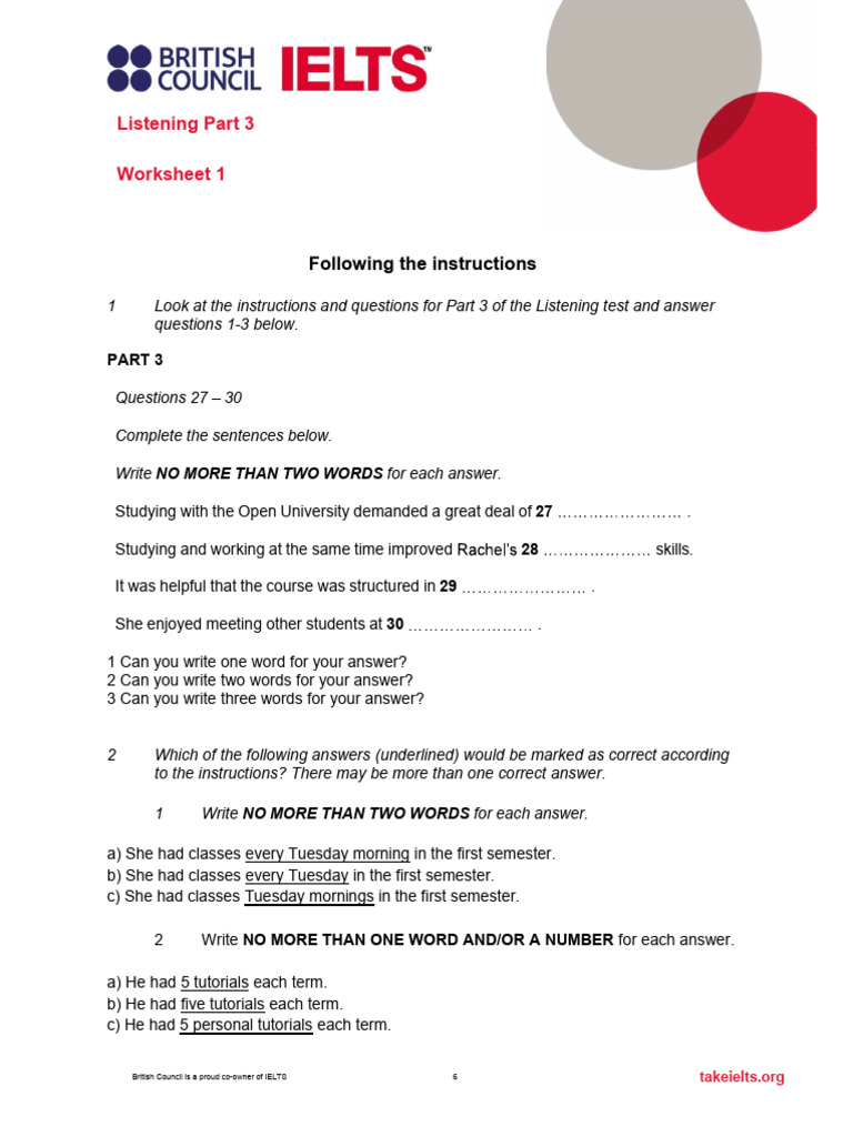 LBC3 Sentence Completion-SS | PDF | International English Language ...