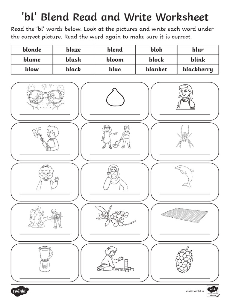 Roi Eng 1691509248 BL Blend Read and Write Worksheet Ver 1 | PDF