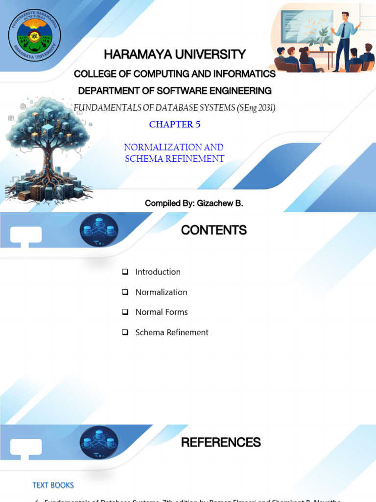 Chapter 5- Normalization and Schema Refinement- 2025 | PDF | Databases ...