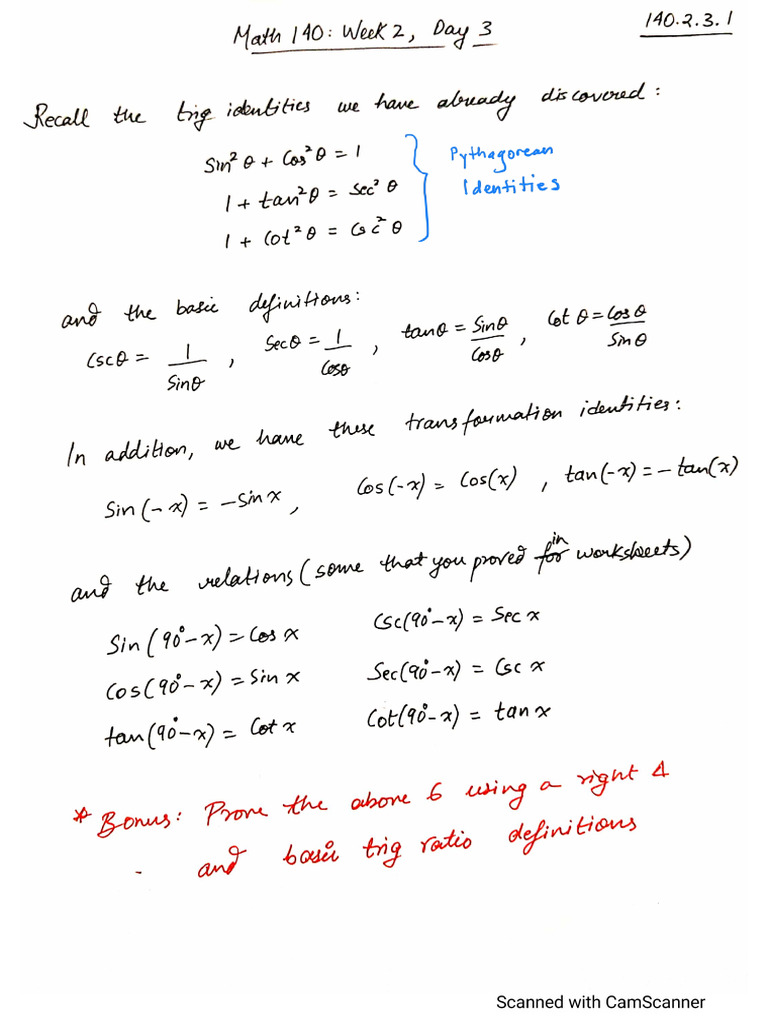 MATH 140 All Notes-71-85 (RAW) | PDF