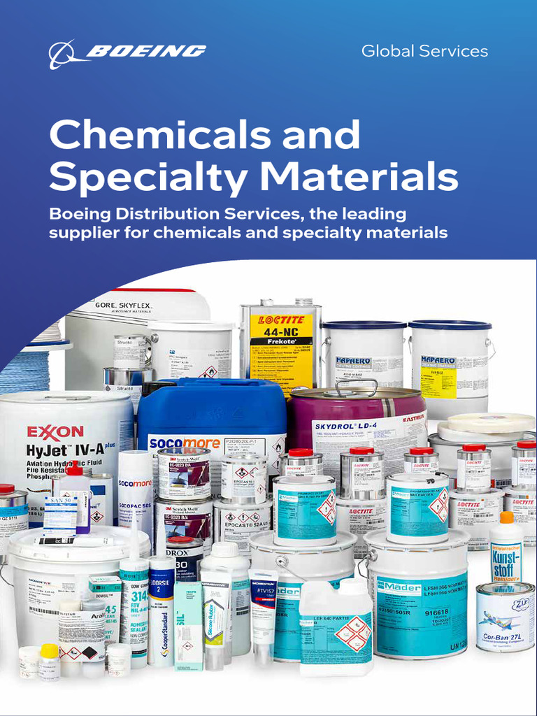 Boeing Aerospace Chemicals & Materials | PDF | Lubricant