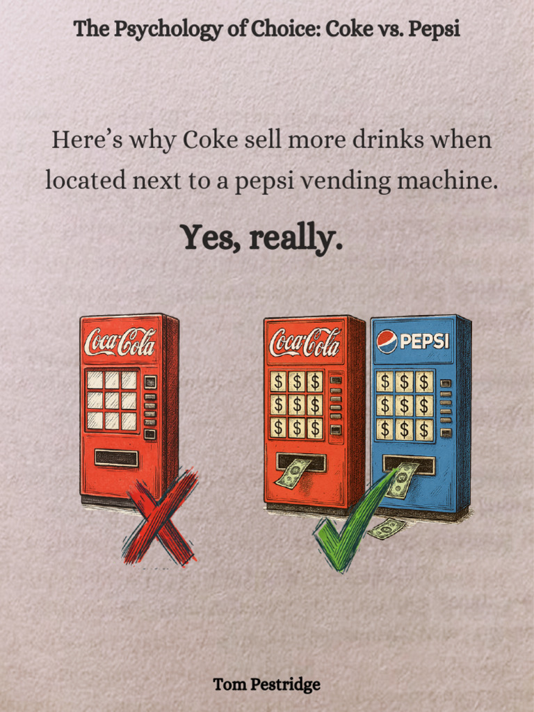 The Psychology of Choice Coke Vs Pepsi | PDF