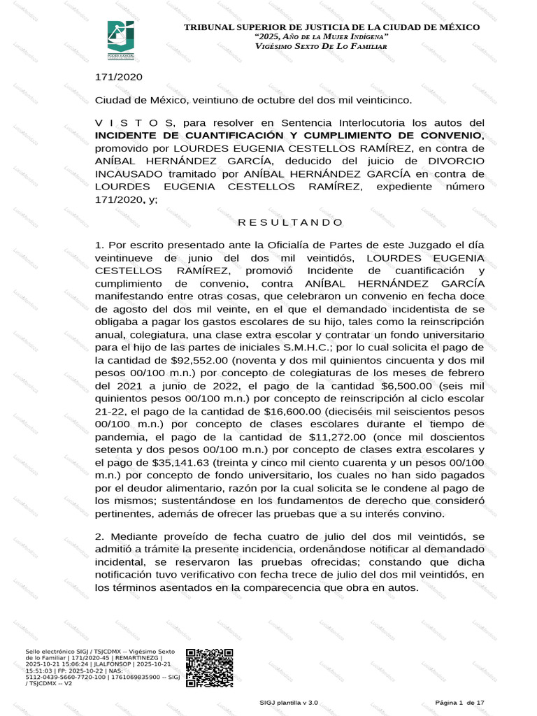 45 Acuerdo 26f Ella | PDF | México | Justicia