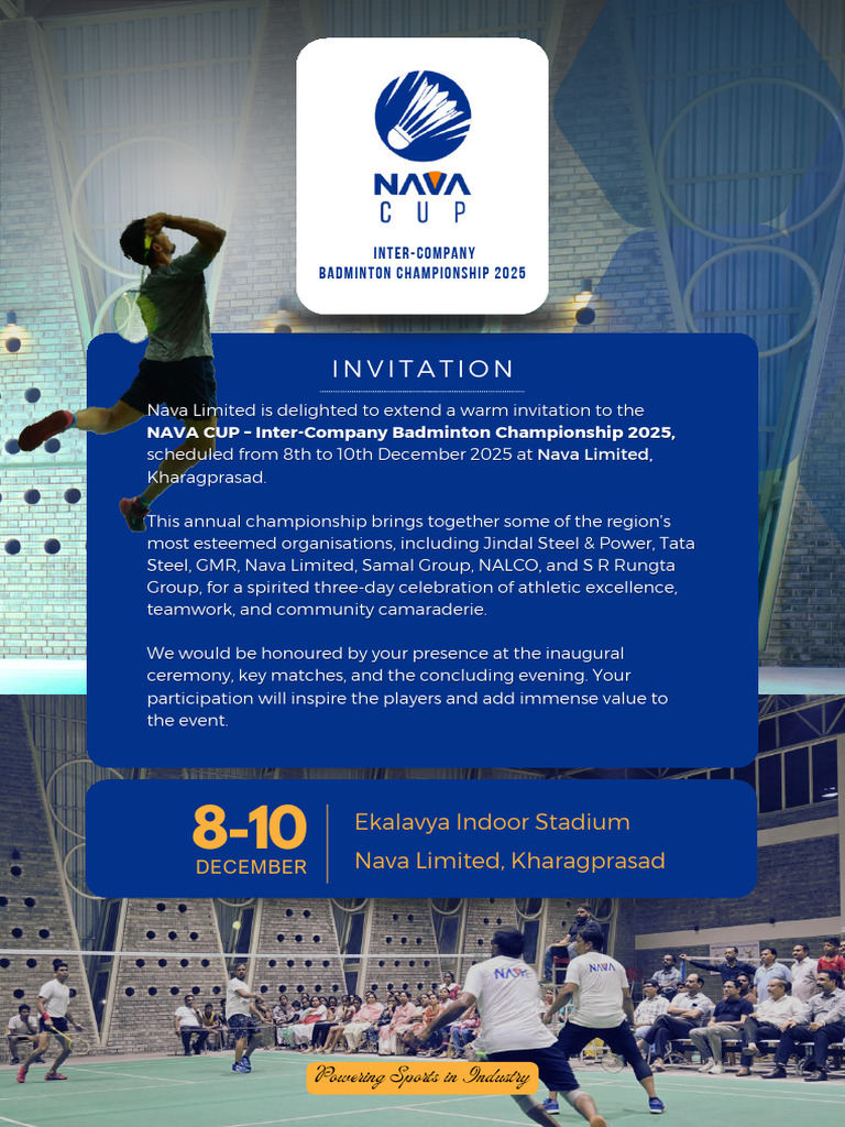 NAVA Cup Invitation | PDF