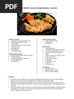 Resep Lumpia Beef Lumer Sederhana | PDF