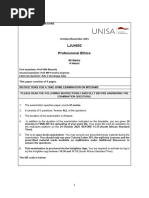 UNISA LLB First Year Modules Overview | PDF | Evidence (Law) | Justice