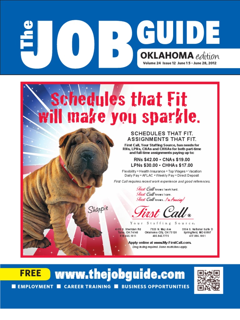 The Job Guide Volume 24 Issue 12 Oklahoma | PDF | Part Time Contract | Safety