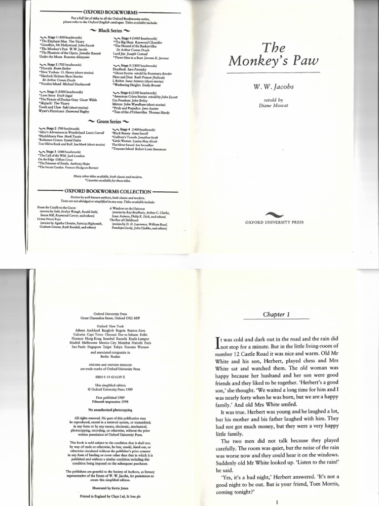 The Monkeys Paw | PDF