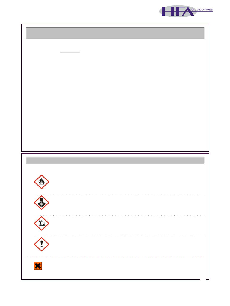 6 MSDS_HFA 4101 | PDF | Dangerous Goods | Toxicity