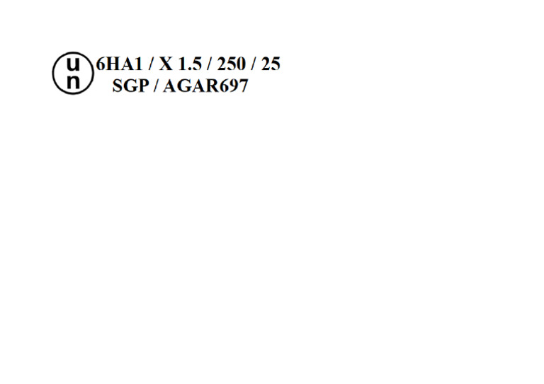 UN Label | PDF