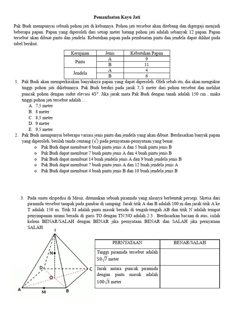Soal Akm | PDF
