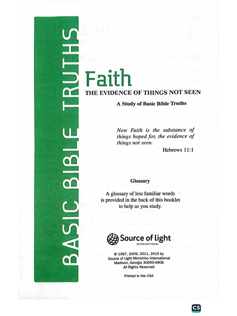 Faith Grade 9 | PDF