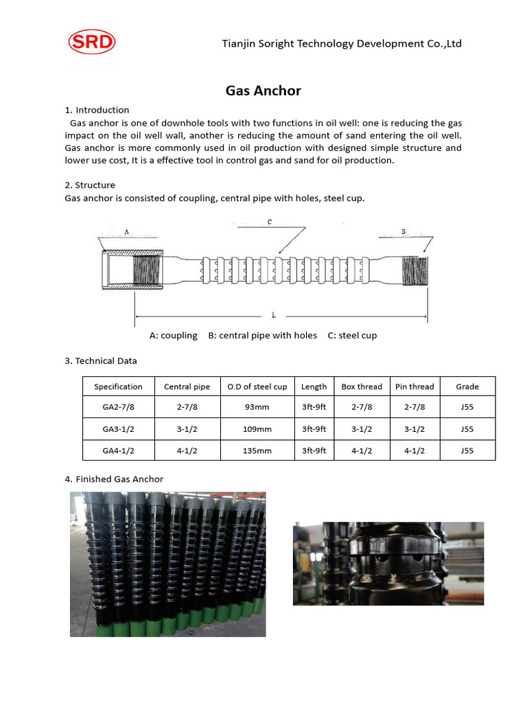 Gas Anchor | PDF