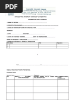 Internship Log Book Template | PDF