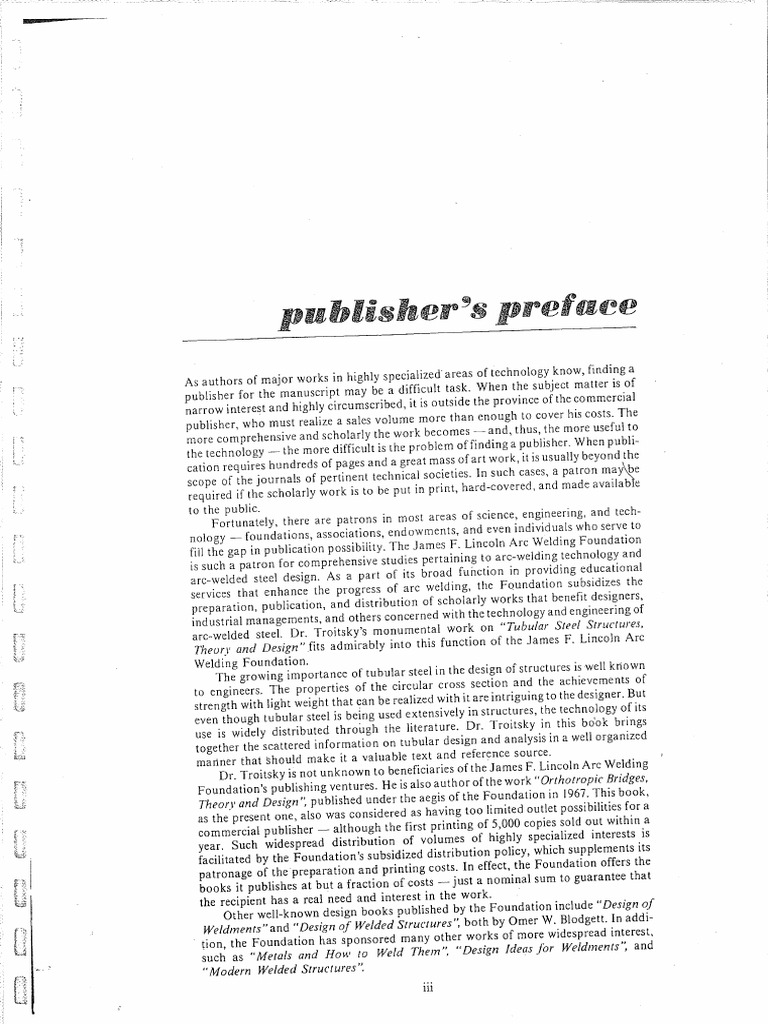 Tubular Steel Structures-Troitsky-Cok Onemli | PDF