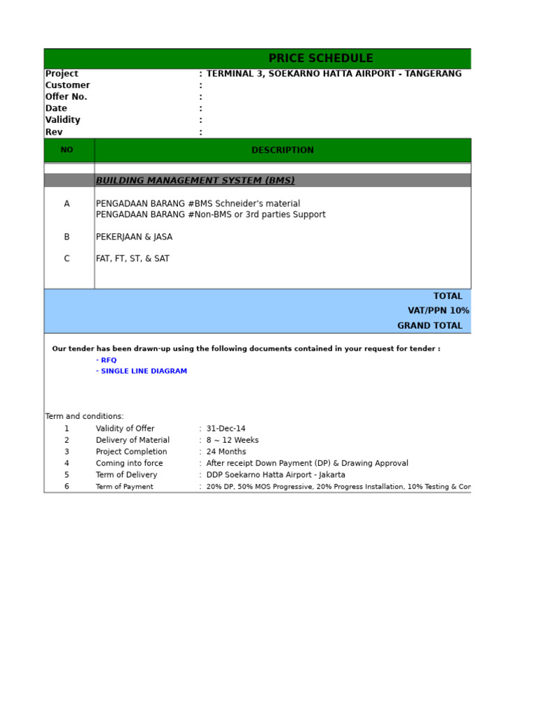 Budget Building Automation System T3 Soetta | PDF | Printer (Computing ...