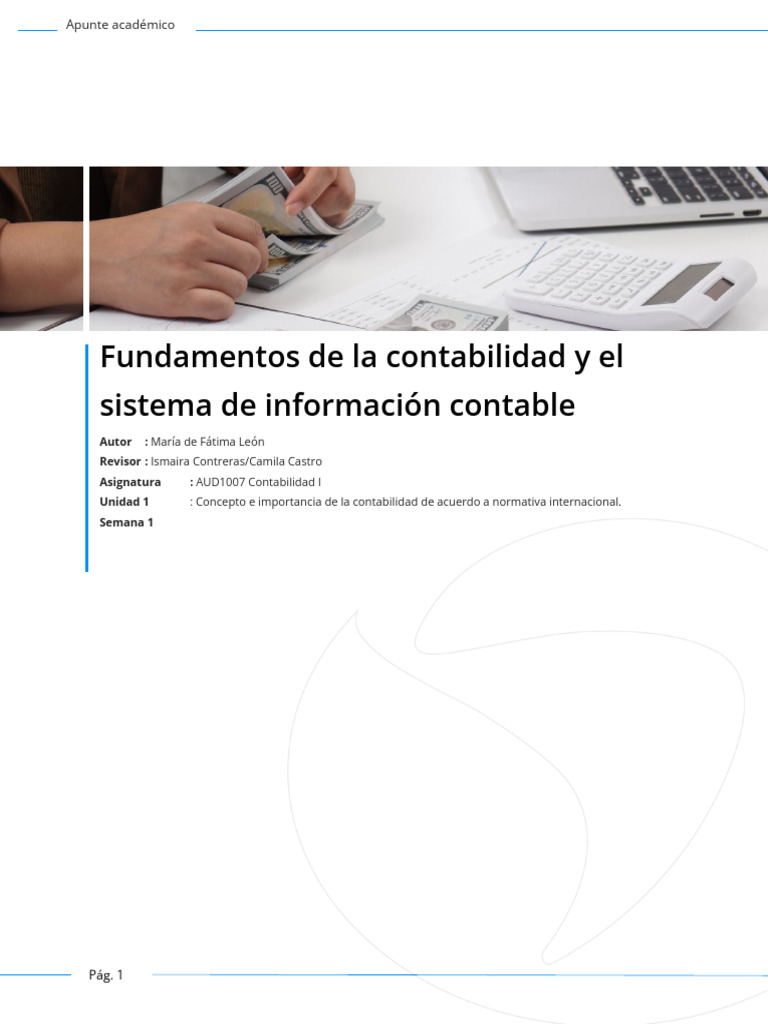 3_Apunte_contenido Clase 1. Fundamentos de La Contabilidad y El Sistema ...