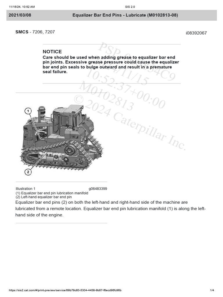 Equalizer Bar End Pins - Lubricate | PDF | Valve | Mechanical Engineering