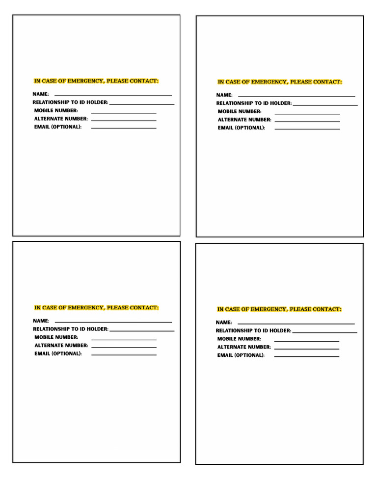 Back of Id | PDF