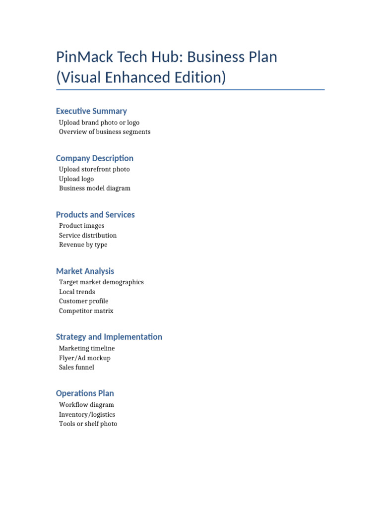 PinMack Visual Business Plan | PDF