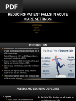Post-Fall Huddle Facilitation Guide | PDF | Patient | Nursing