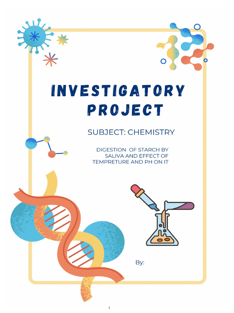 Chemistry Project | PDF