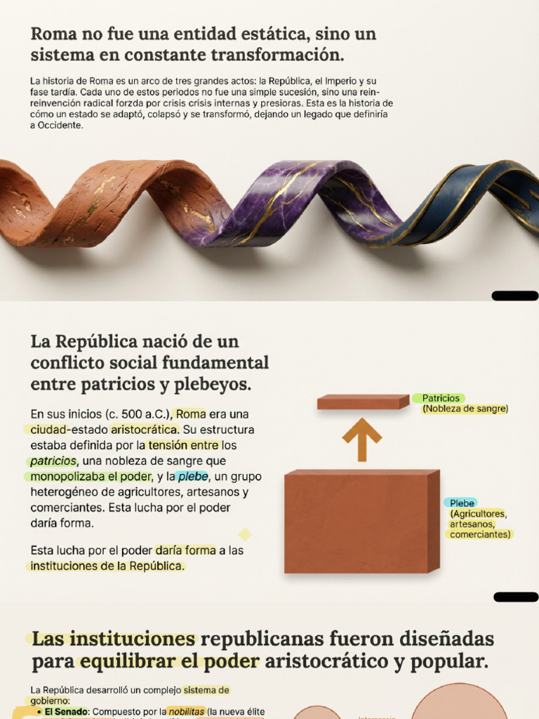 Roma Resumen Del Libro de Raquel Lopez Melero | PDF