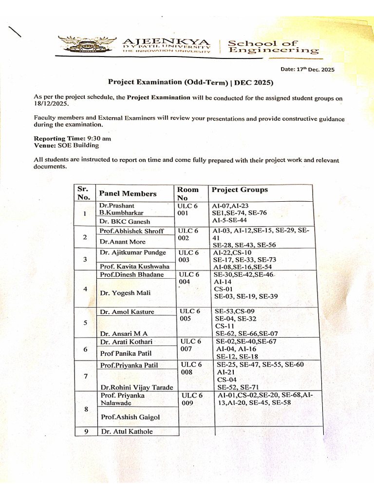 Student Notice | PDF