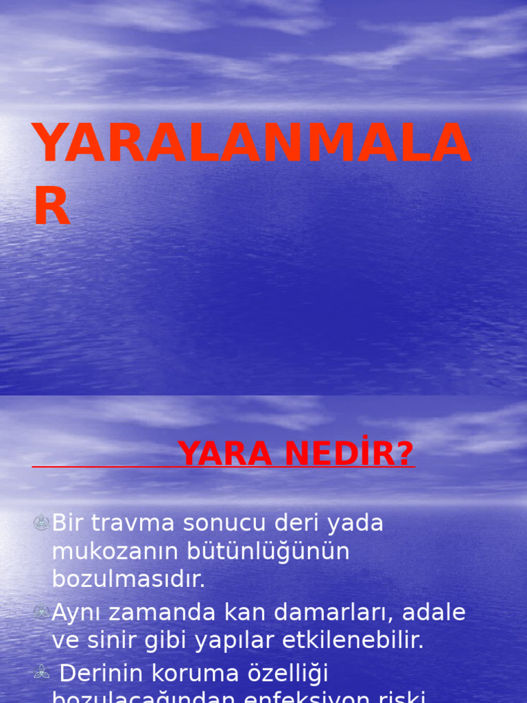 6-YARALANMALAR | PDF