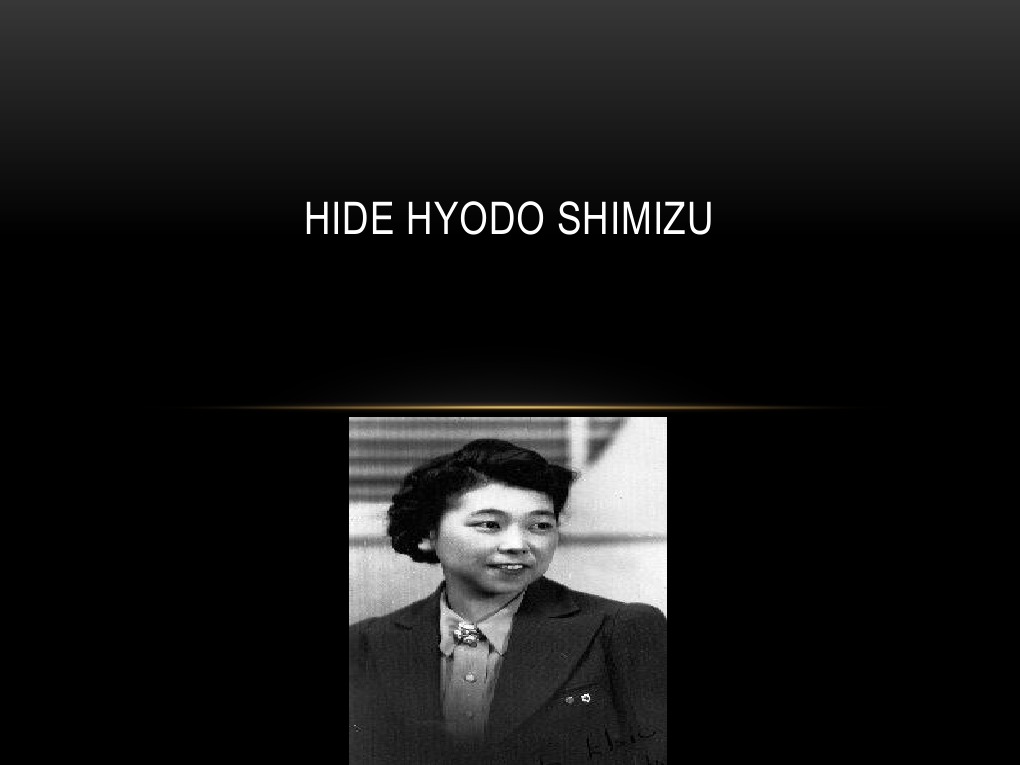Hide Hyodo Shimizu | Download Free PDF | Canada | Teachers