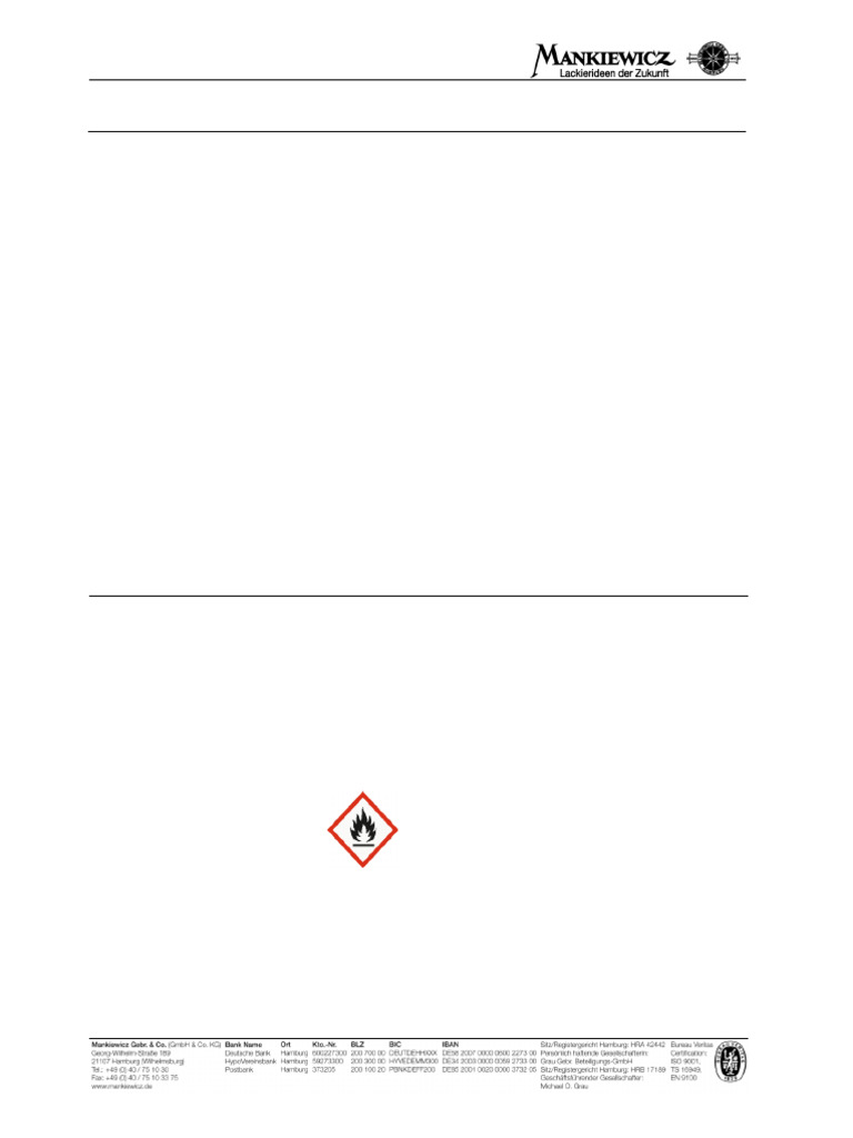 ALEXIT-H/S BaseCoat 411-22 Safety Data Sheet | PDF | Waste | Toxicity