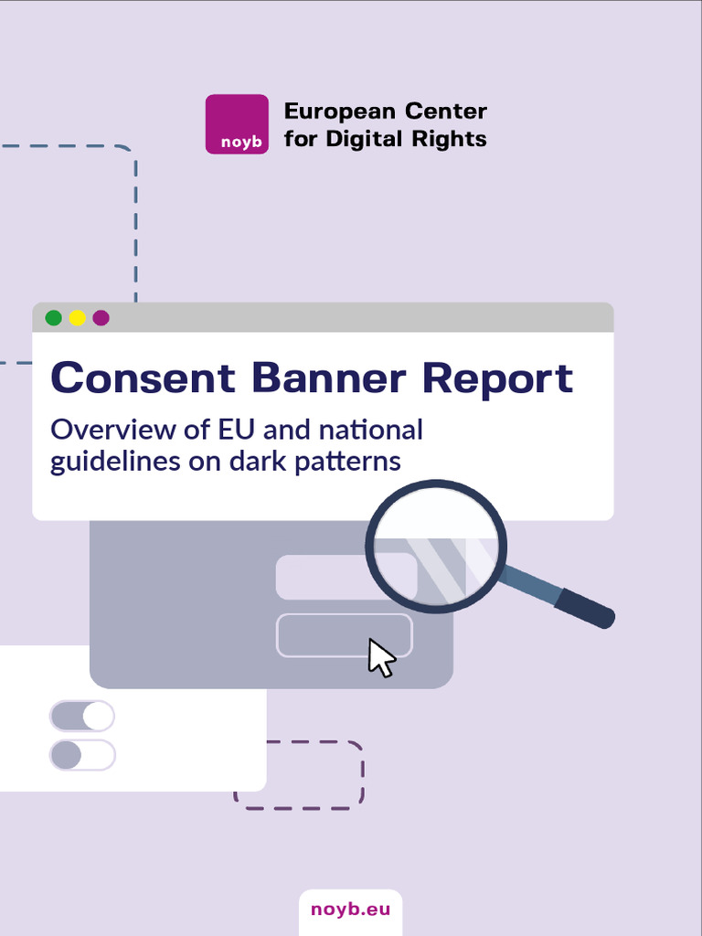 Noyb S Consent Banner Report 1720704929 | PDF | Http Cookie | Consent