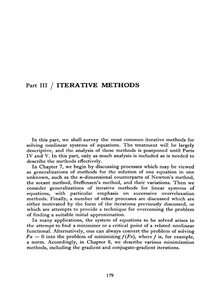 Part III Iterative Methods 2000 | PDF | Theoretical Computer Science ...
