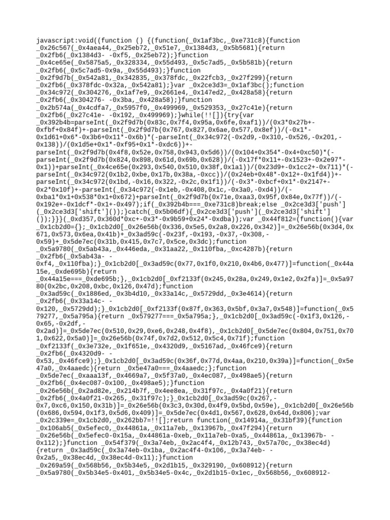 JavaScript Obfuscation Techniques | PDF