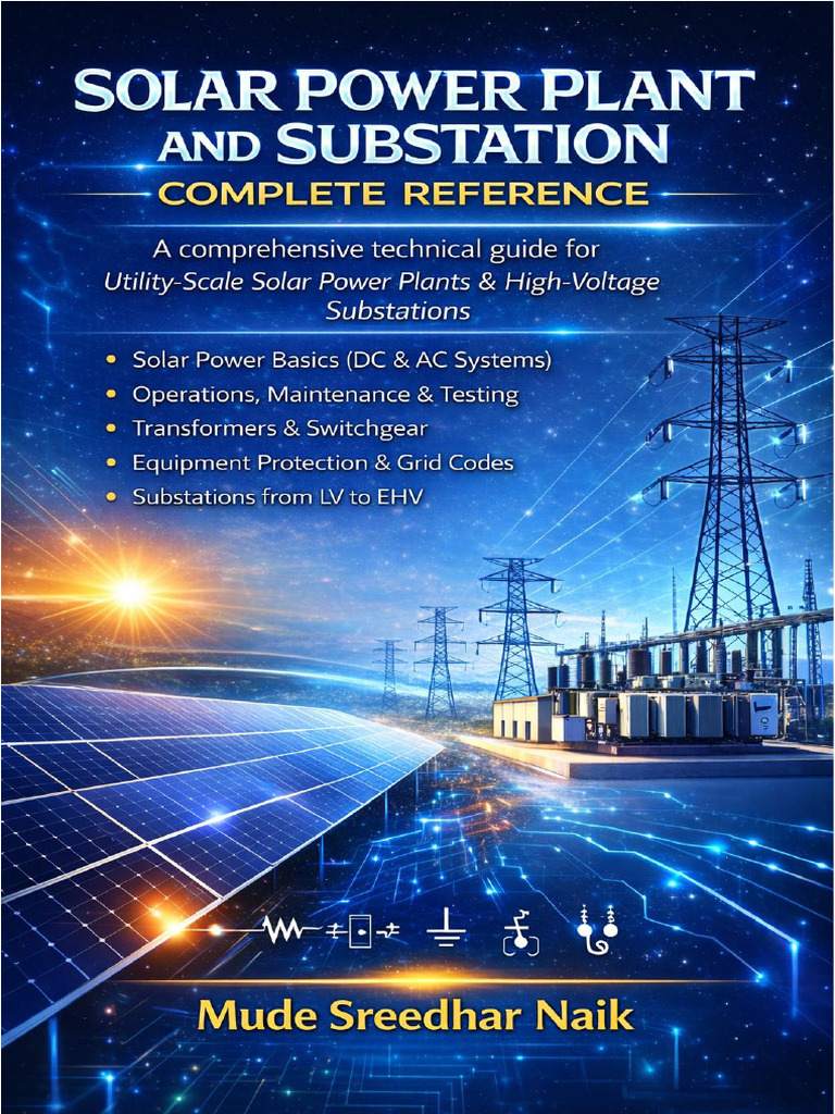 Solar Power Plant & Substation Guide | PDF | Photovoltaic System ...