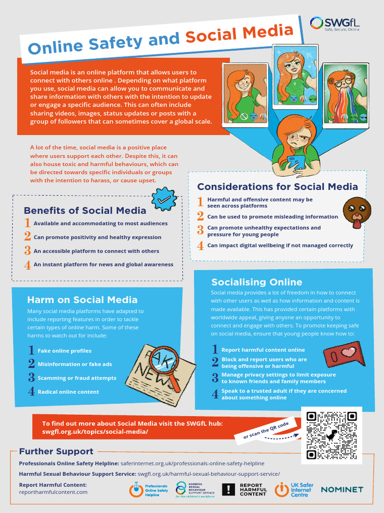 Online Safety and Social Media | PDF | Social Media | Popular Culture ...