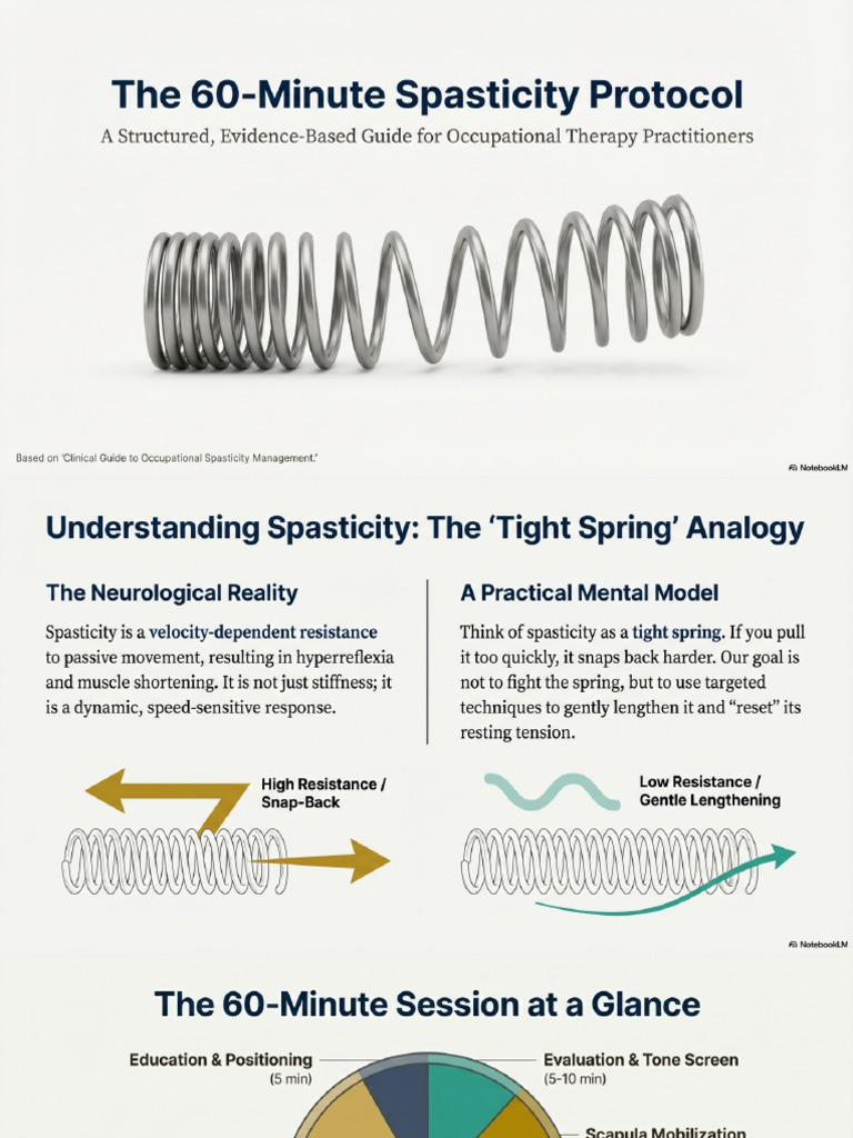60-Minute Spasticity Protocol | PDF
