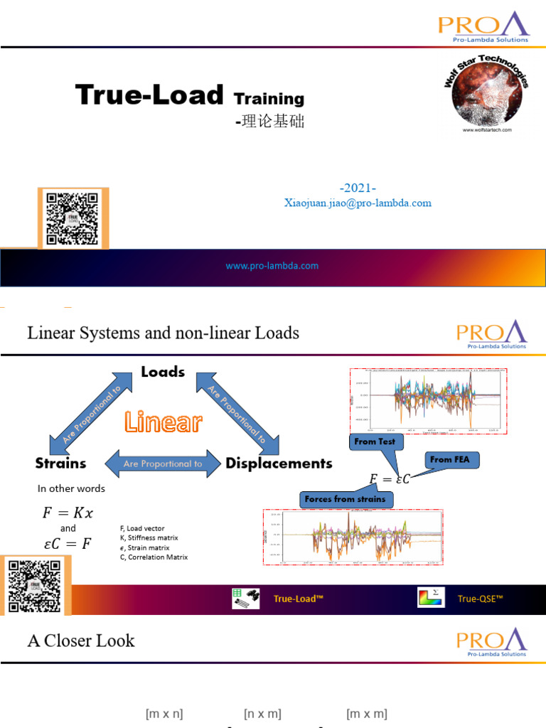 True-Load™ and True-QSE™ Overview | PDF | Computational Science ...