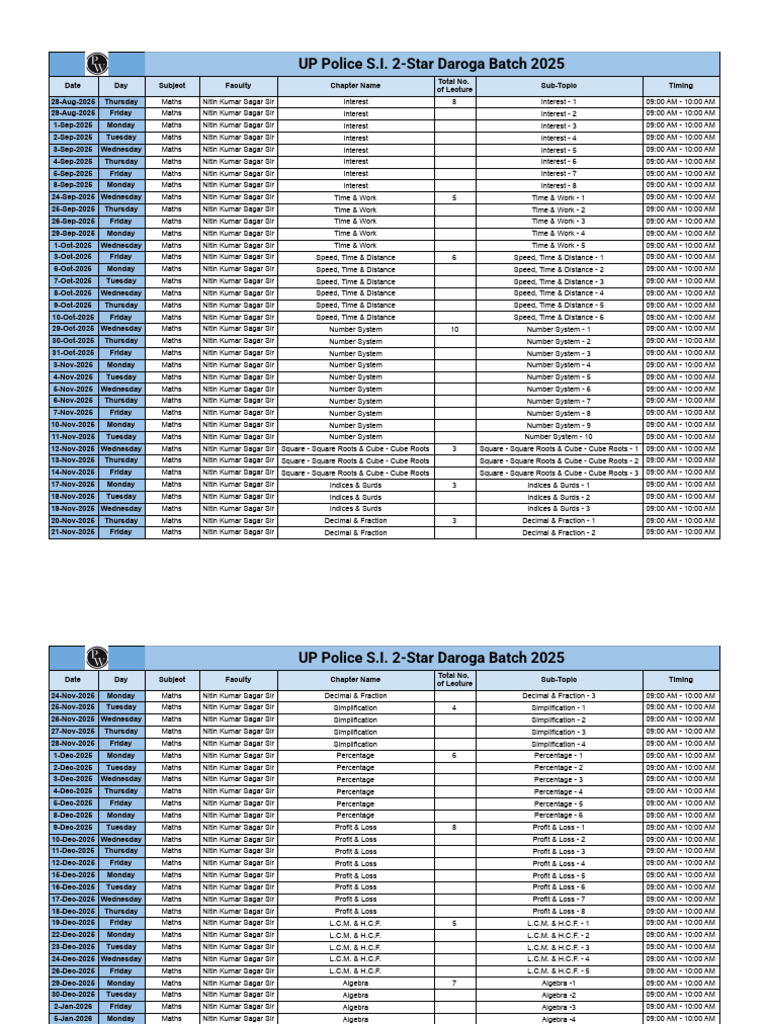 68a7f4cff44e45480b80ebda_##_Maths Lecture Planner __ PDF Only ~ Notices | PDF | Numbers ...