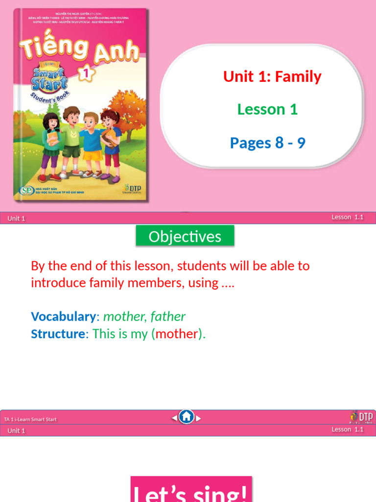 Family Vocabulary Lesson Plan | PDF | Learning | Human Communication