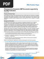 TUPP Guide for Pharmaceutical Excipients | PDF | Food And Drug ...