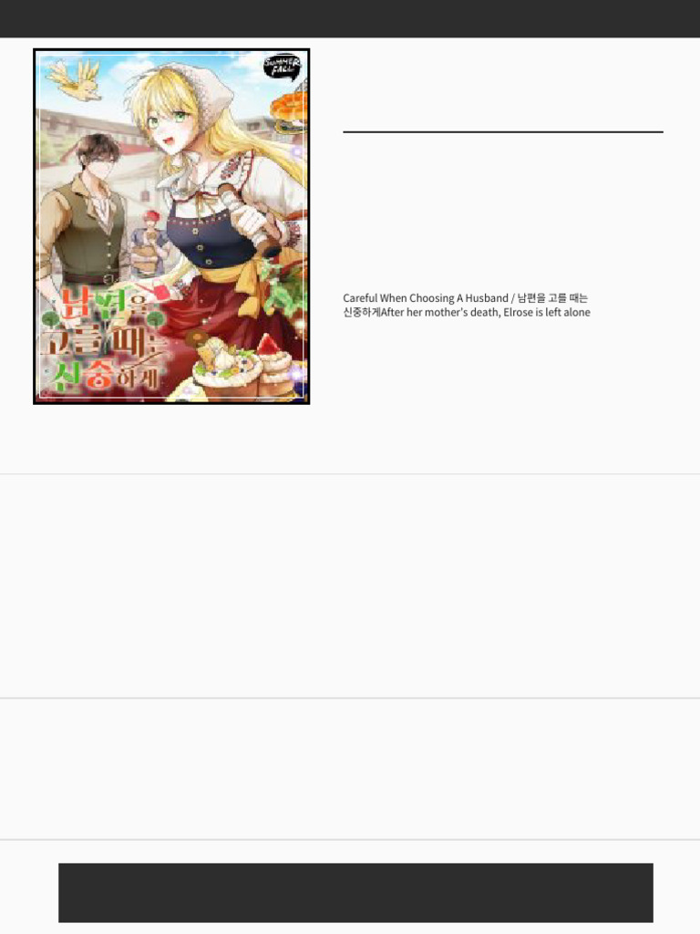 Choose your husband Carefully Chapter 87 Manga Free Chapters Available ...